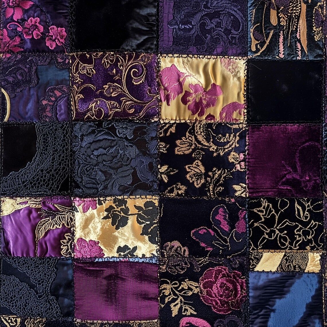 Whimsigoth Patchwork PNG Set: 90s Witchcore Patterns (digital Download ...