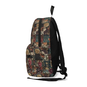 Whimsigoth Floral Patchwork Backpack: 90s Witchy Grunge Style - Etsy