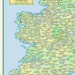Irish Family Names Map, Genealogy Art of Ireland - Etsy