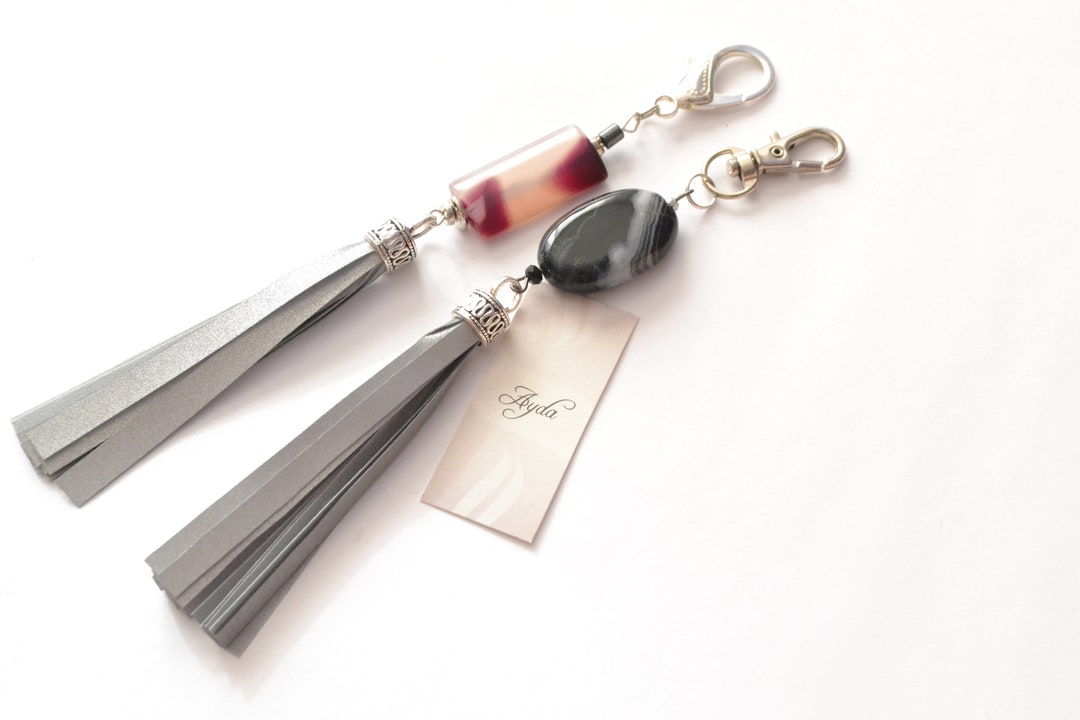 Make Your Own Key Chain Reflector, Reflective Tassel DIY Kit - Etsy