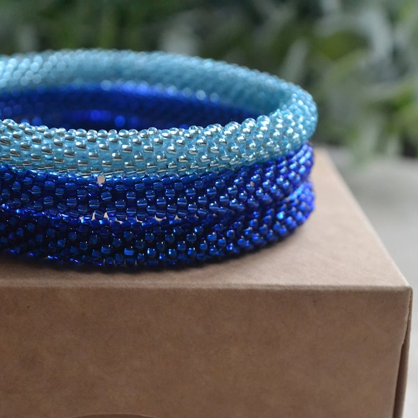 Royal Blue Bangle - Etsy