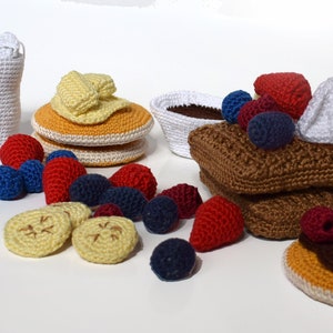 Crochet Breakfast Pattern Crochet Food Pattern Crochet | Etsy
