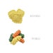Pasta Crochet Pattern 9 Types of Pasta Crochet Play Food - Etsy