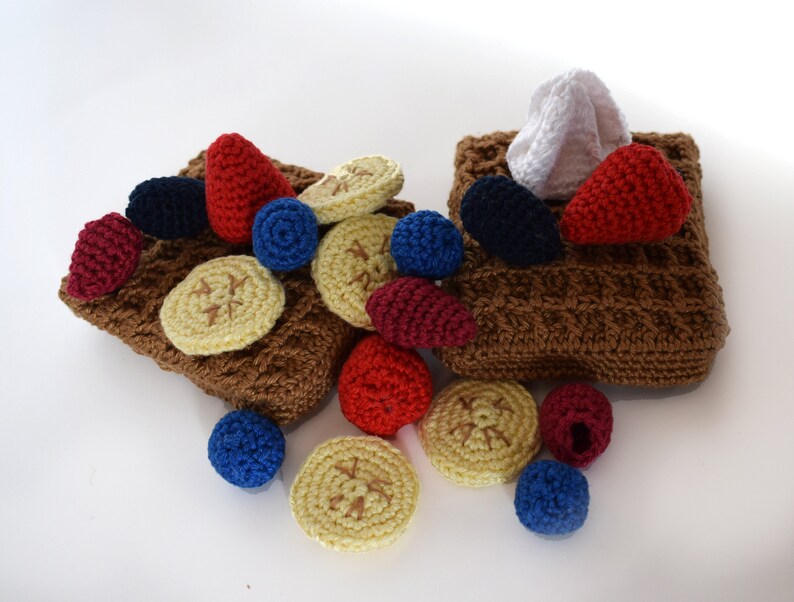 Crochet Breakfast Pattern Crochet Food Pattern Crochet | Etsy