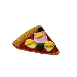 Crochet Pattern Pizza,crochet Pattern Food,crochet Pizza Pattern ...