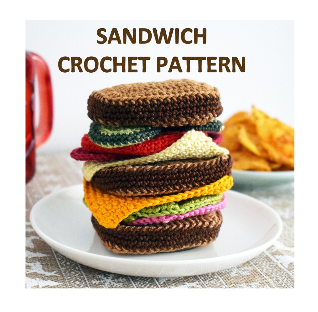 Crochet Food, Crochet Pattern, Crochet Patterns, Crochet Toys, Play ...