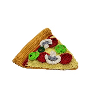 Crochet Pattern Pizza,crochet Pattern Food,crochet Pizza Pattern ...