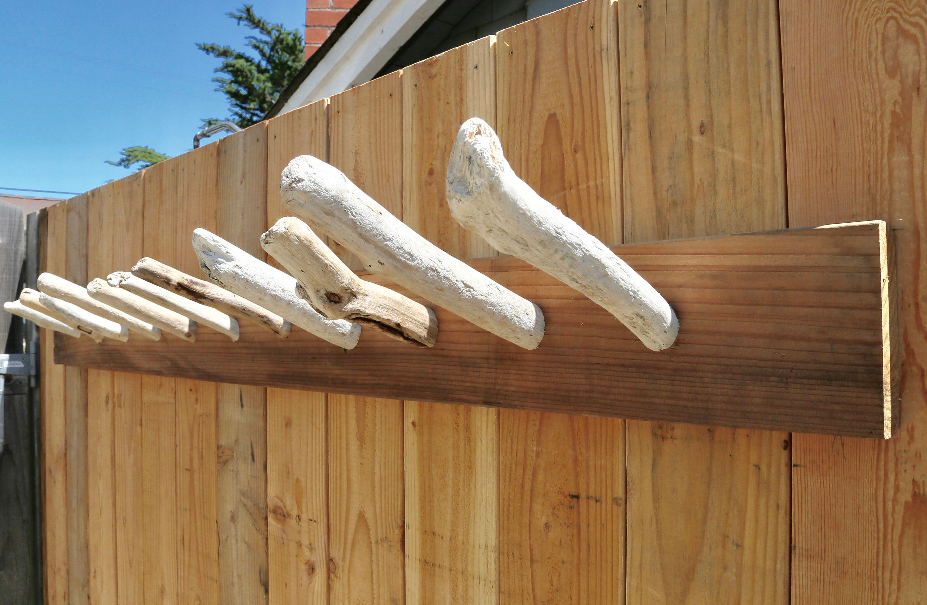 Towel Rack, Coat Rack, Spa Rack, Hot Tub Towel Rack, Drift Wood Rack ...