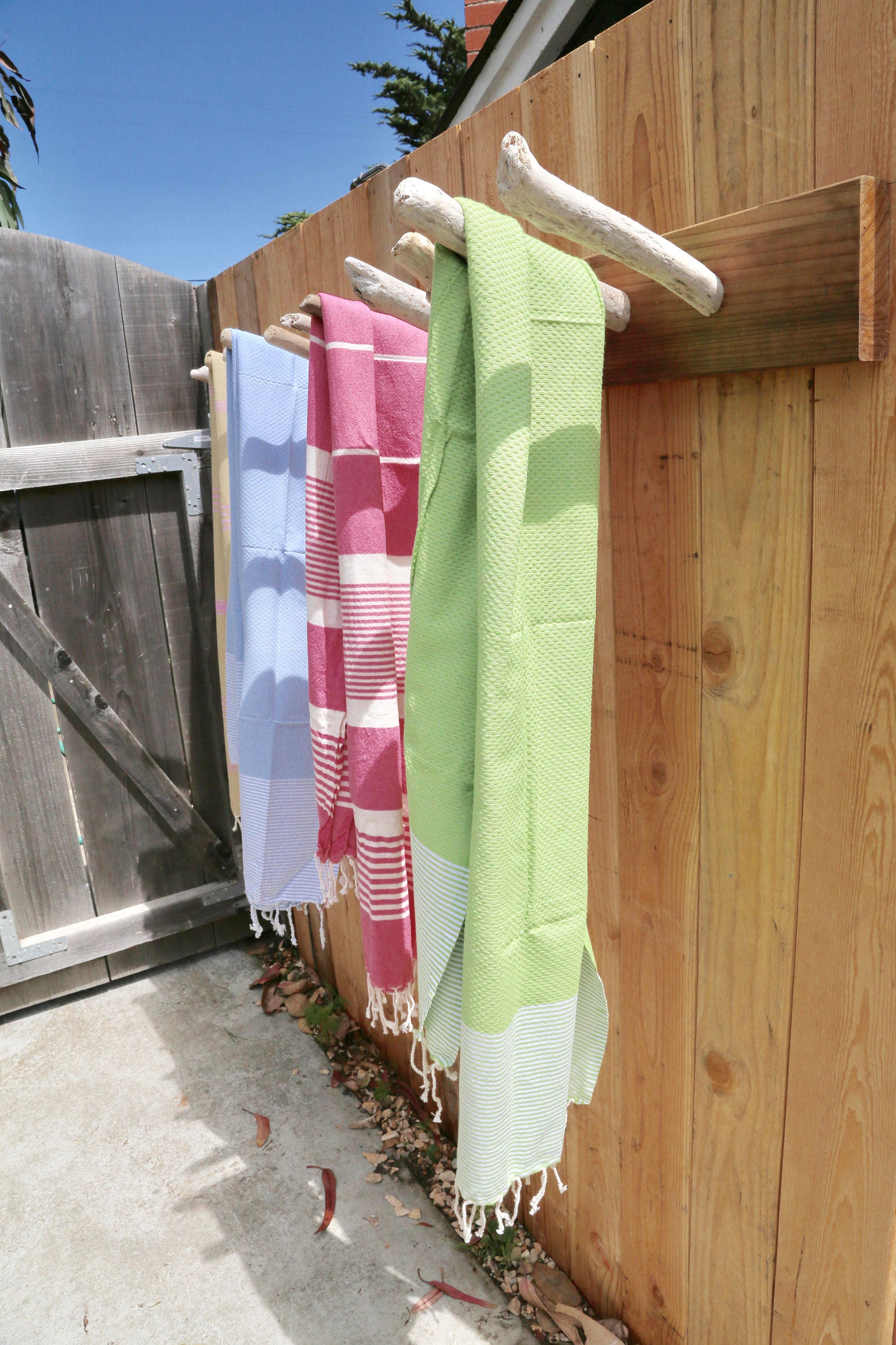 Towel Rack, Coat Rack, Spa Rack, Hot Tub Towel Rack, Drift Wood Rack ...