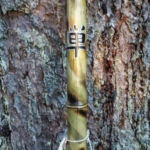 Hand Made Bamboo Walking Stick Hand-painted Asain Artwork and Design - Etsy