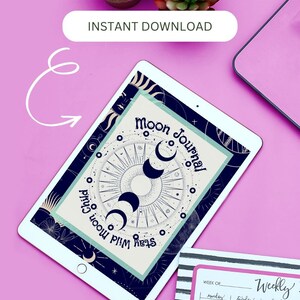 Stay Wild Moon Child Digital Moon Journal - Instant Download - Full ...