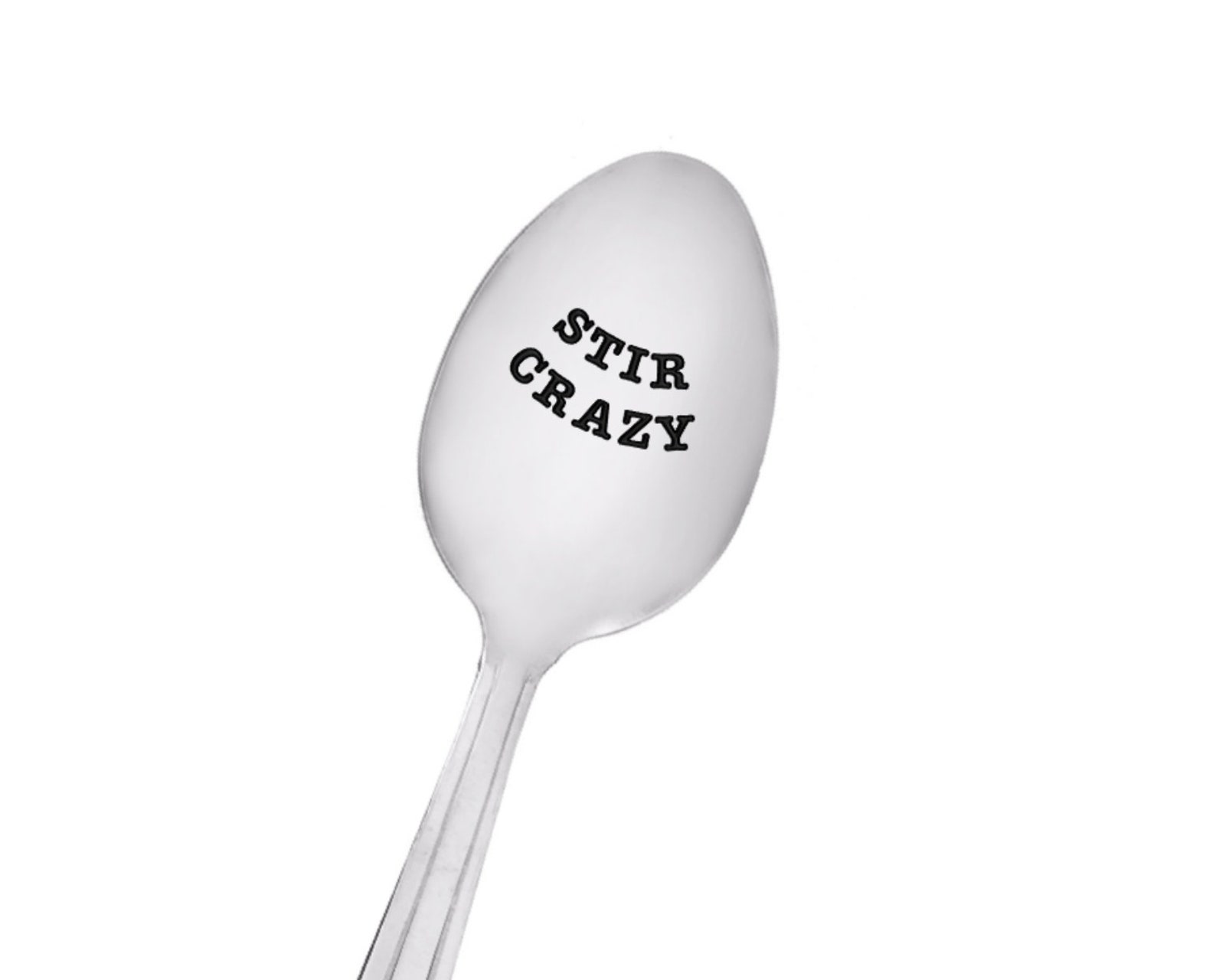 Stir Crazy Custom Hand Stamped Spoon A Spoonful of Strength | Etsy