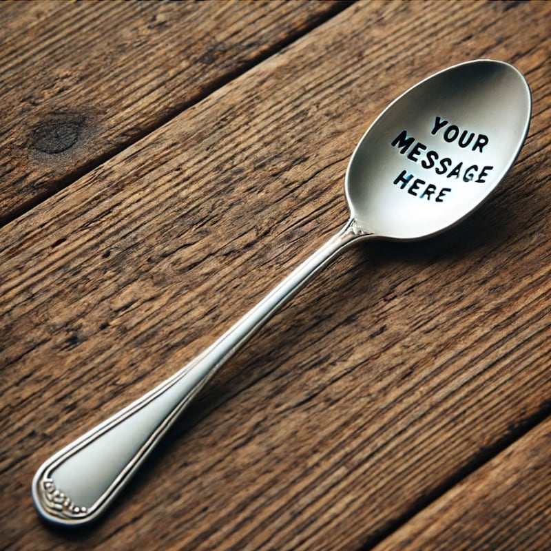 Stamped Spoons - Etsy