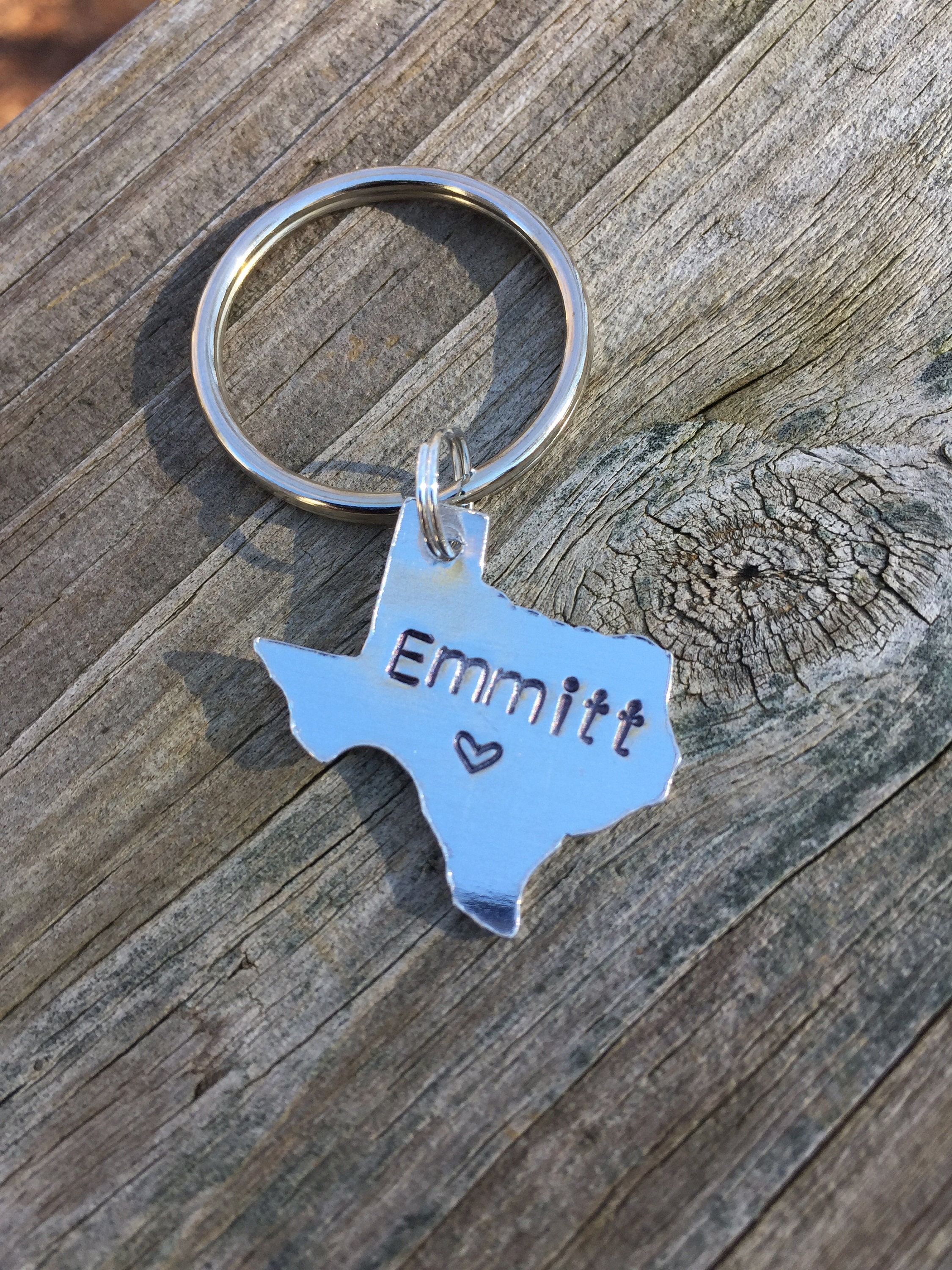 State of Texas or Select Your State Key Chain United States | Etsy