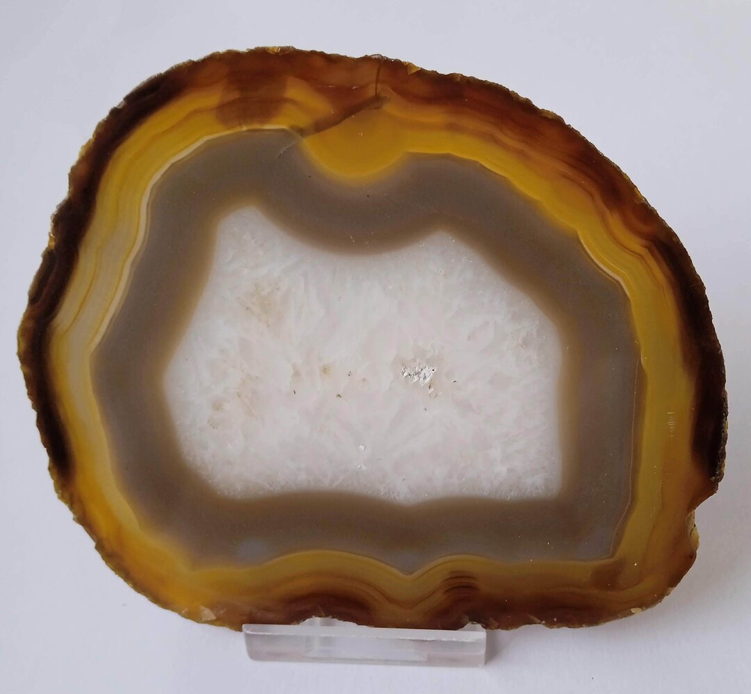 1 Beautiful Agate Disc From Brazil in Nature 97x112x5mm No.5 - Etsy