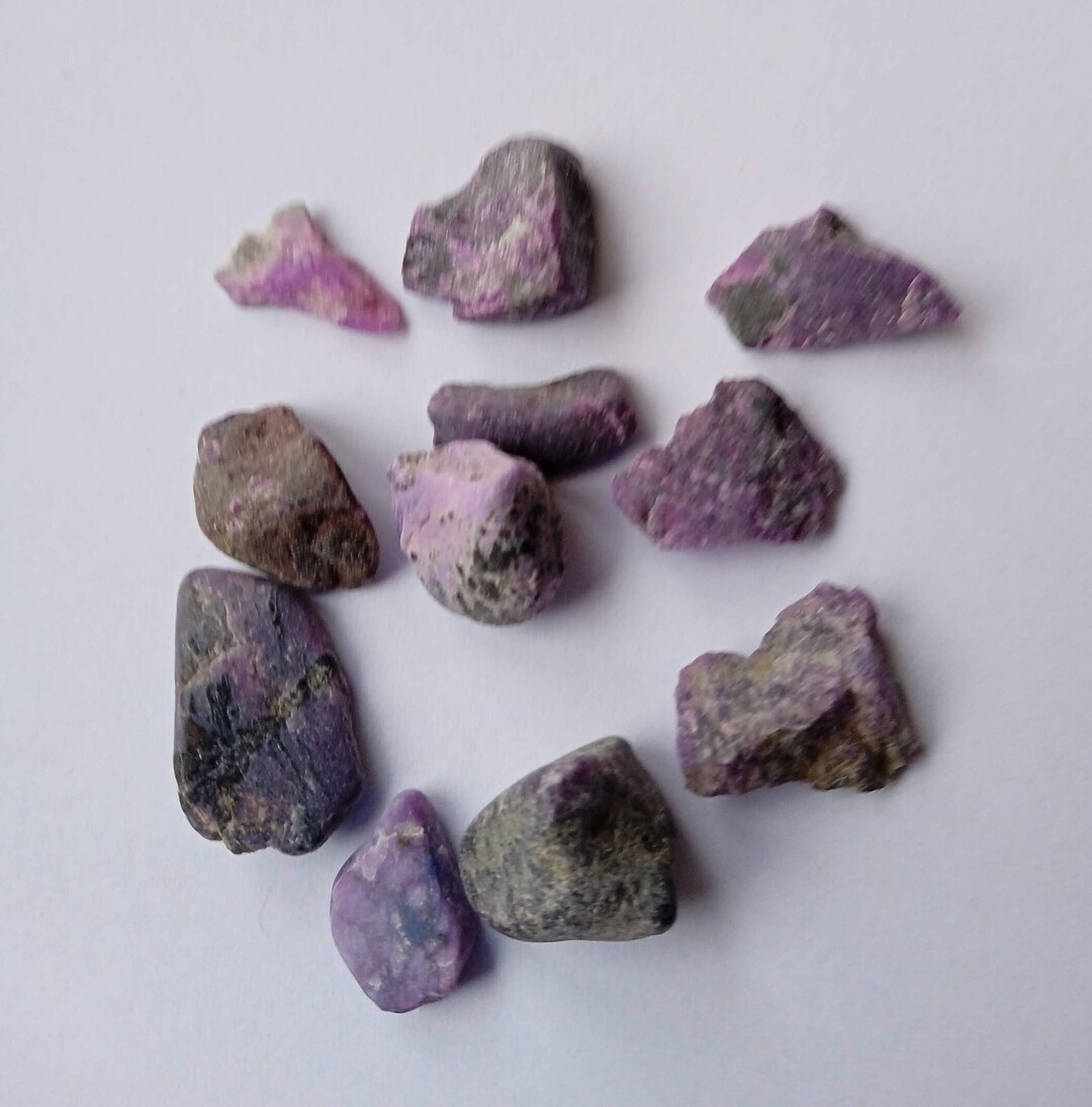 11,6g. Sugilite Raw Stones From South Africa Healing Stone Water Stones ...