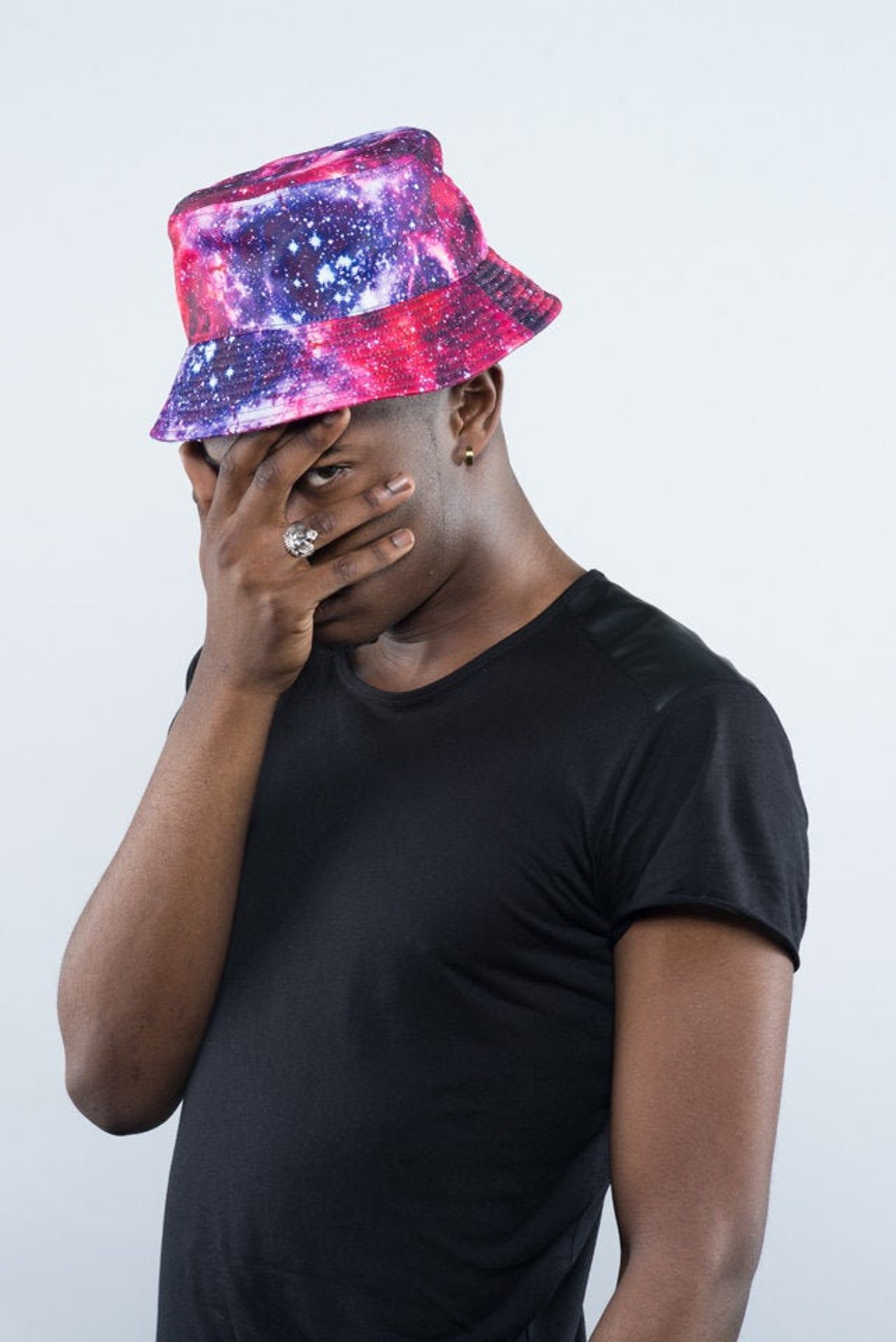 Galaxy Bucket Hat 90's Summer Trend - Spacebae - Etsy
