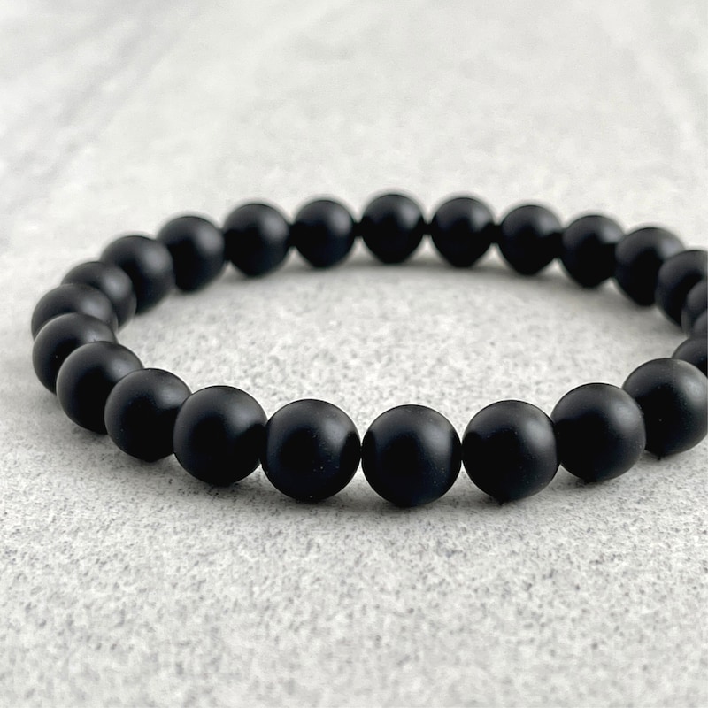 Black Onyx Bracelet - Etsy
