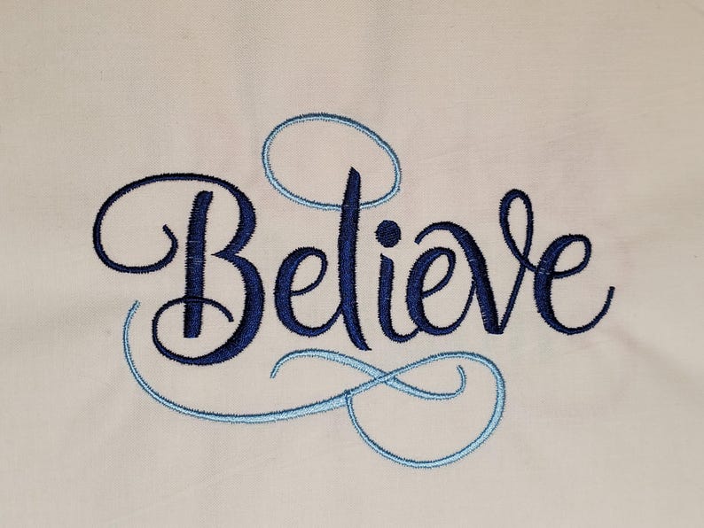 5x7 Believe Design - Etsy