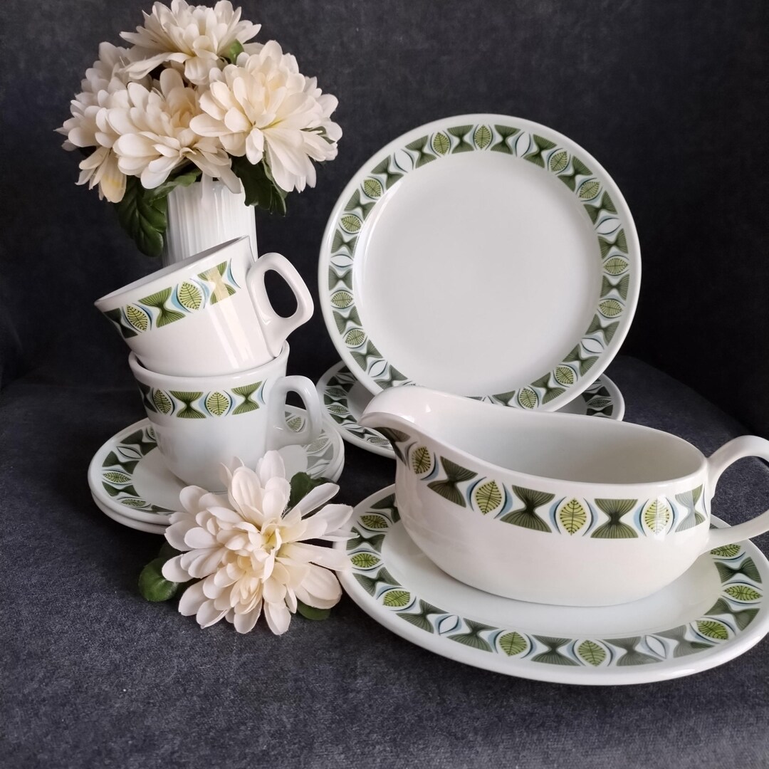 Retro Steelite Dishes - Restaurant Ware Assortment - Sherwood Pattern ...