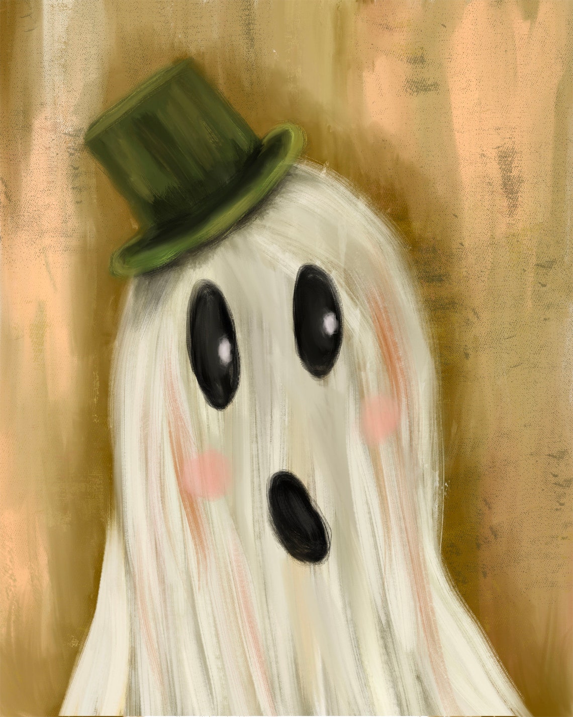 PIP Ghost Portrait PRINTABLE Halloween Wall Art - Etsy