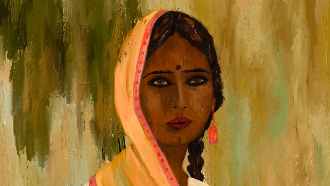 Frame TV Art Portrait Art for TV Tv Art Portraits - Etsy