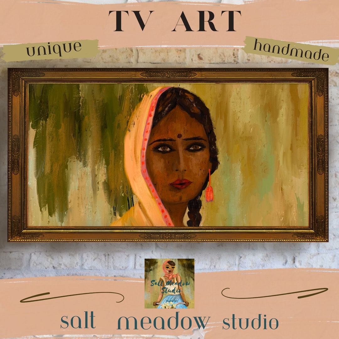 Frame TV Art Portrait ~ Art for TV ~ Tv Art Portraits ~ Samsung Frame ...
