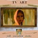 Frame TV Art Portrait ~ Art for TV ~ Tv Art Portraits ~ Samsung Frame ...
