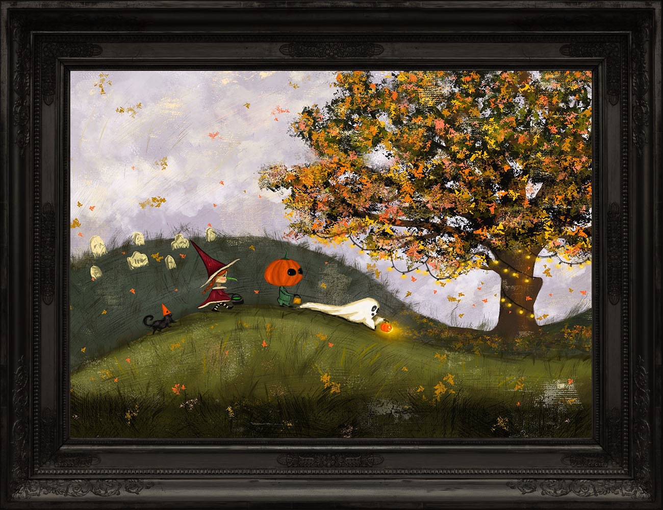 Halloween Prints PRINTABLE Halloween Art Cute Halloween - Etsy