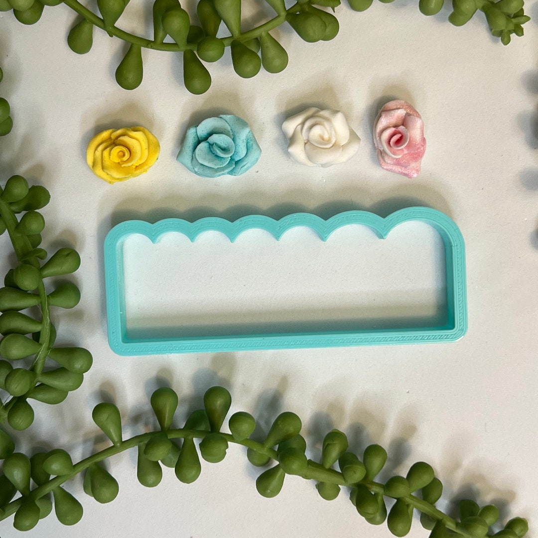 Cutter/3d Cutter/rose Cutter Guides/flower Cutter/rose Fondant - Etsy