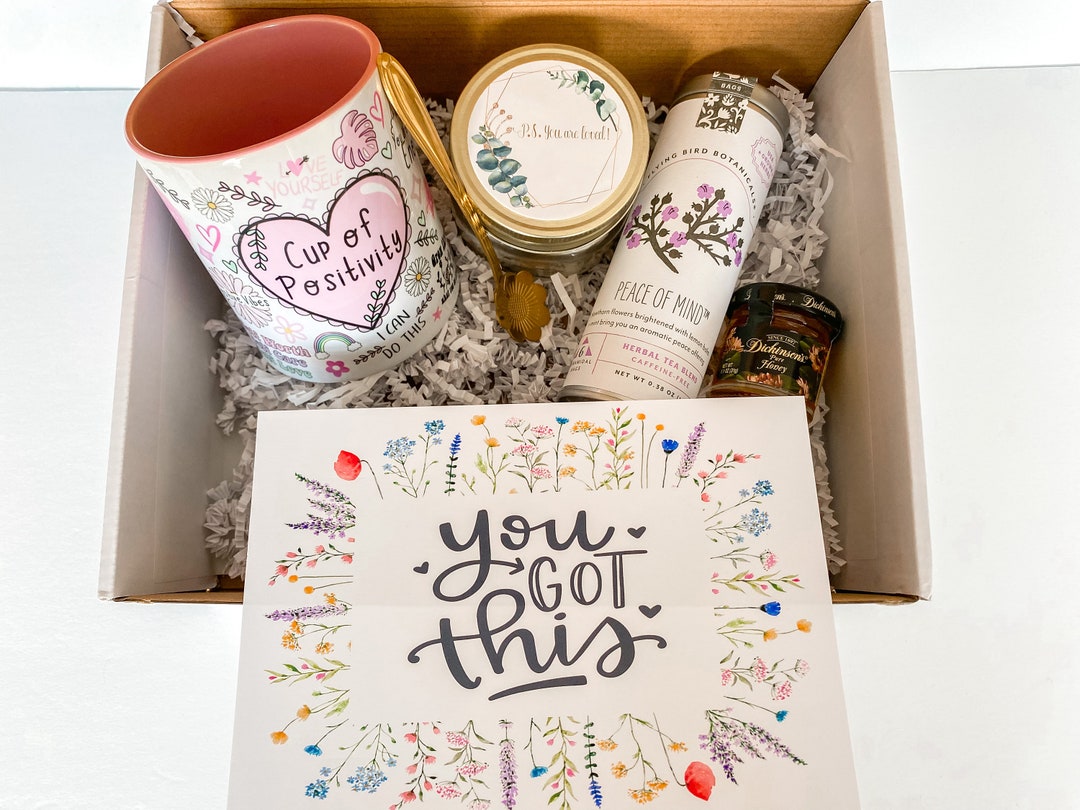 Mental Health Gift Box / Positive Affirmations Mug / Warrior ...