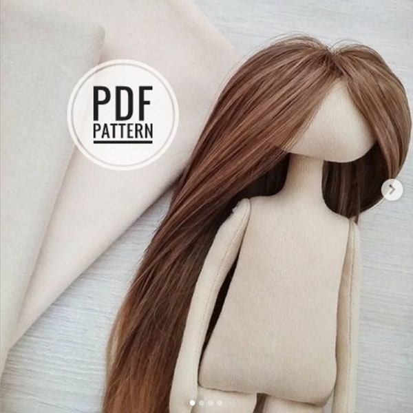 Cloth Doll Pattern - Etsy