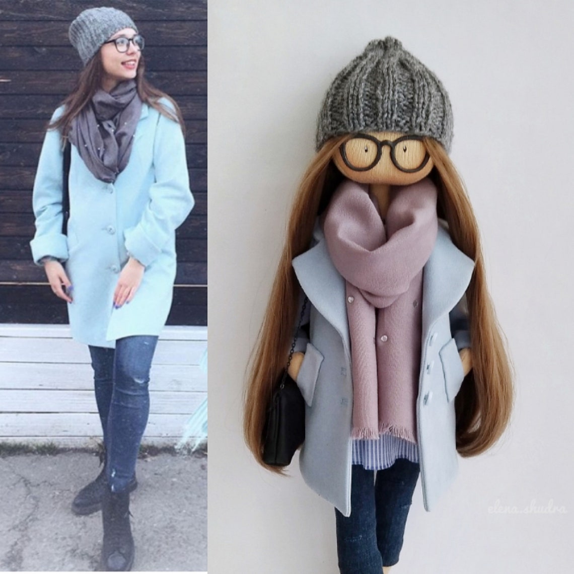 Personalized Doll Custom Textile Doll Selfie Doll - Etsy