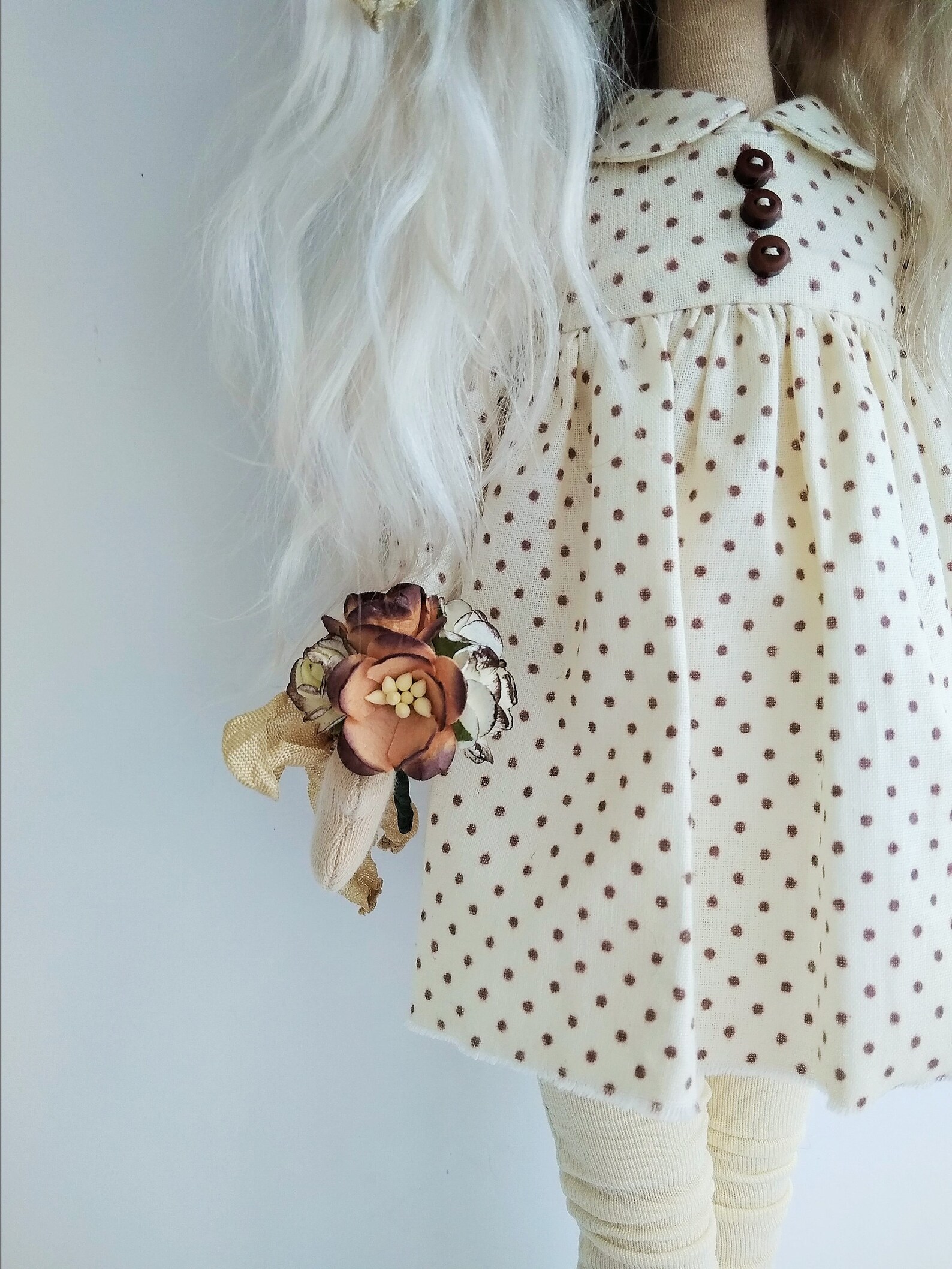 Handmade Collectible Textile Doll. Gift for Kids. Fabric Toys. - Etsy