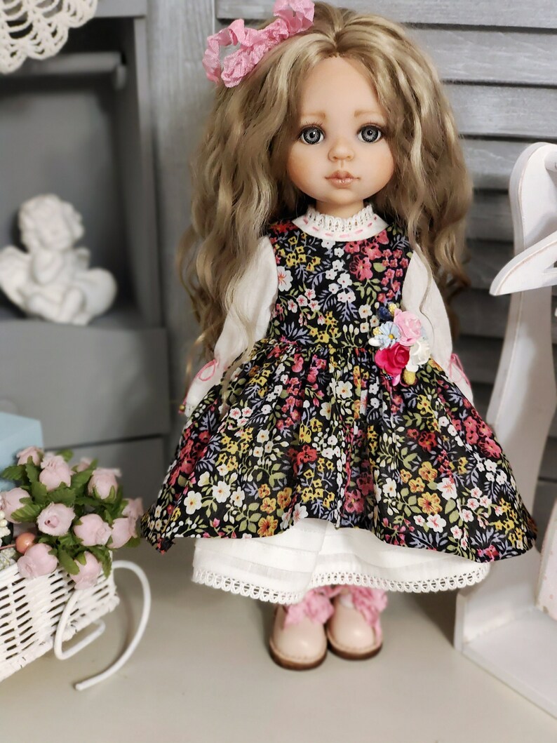 Custom Paola Reina Preorder Mohair Hair Reroot Doll in Clothes - Etsy
