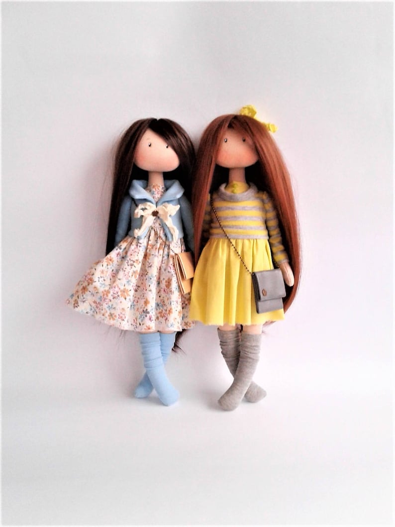 Baby Doll. Gift Idea. Handmade Doll. Gift for Her. Textile Doll. Art ...