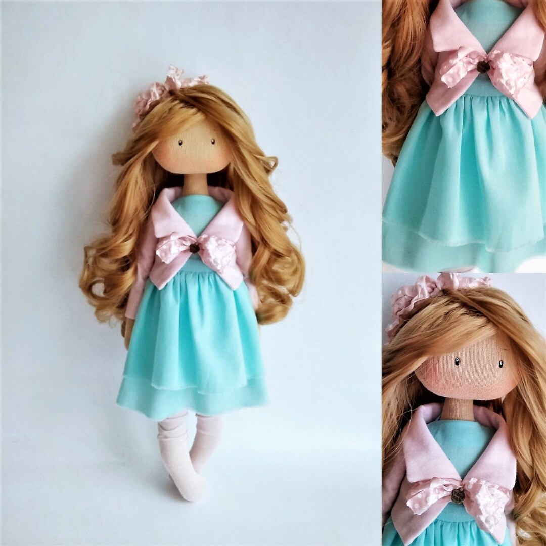 Baby Dolls. Gift Idea. Handmade Doll. Gift for Her. Textile Doll. Art ...