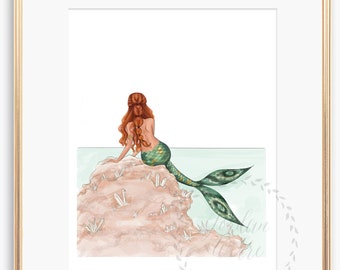 Scorpio Mermaid - Etsy