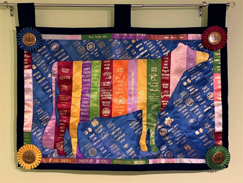 Ribbon Wall Hanging - Silhouette Wall Hanging - Livestock - *EXAMPLE ...