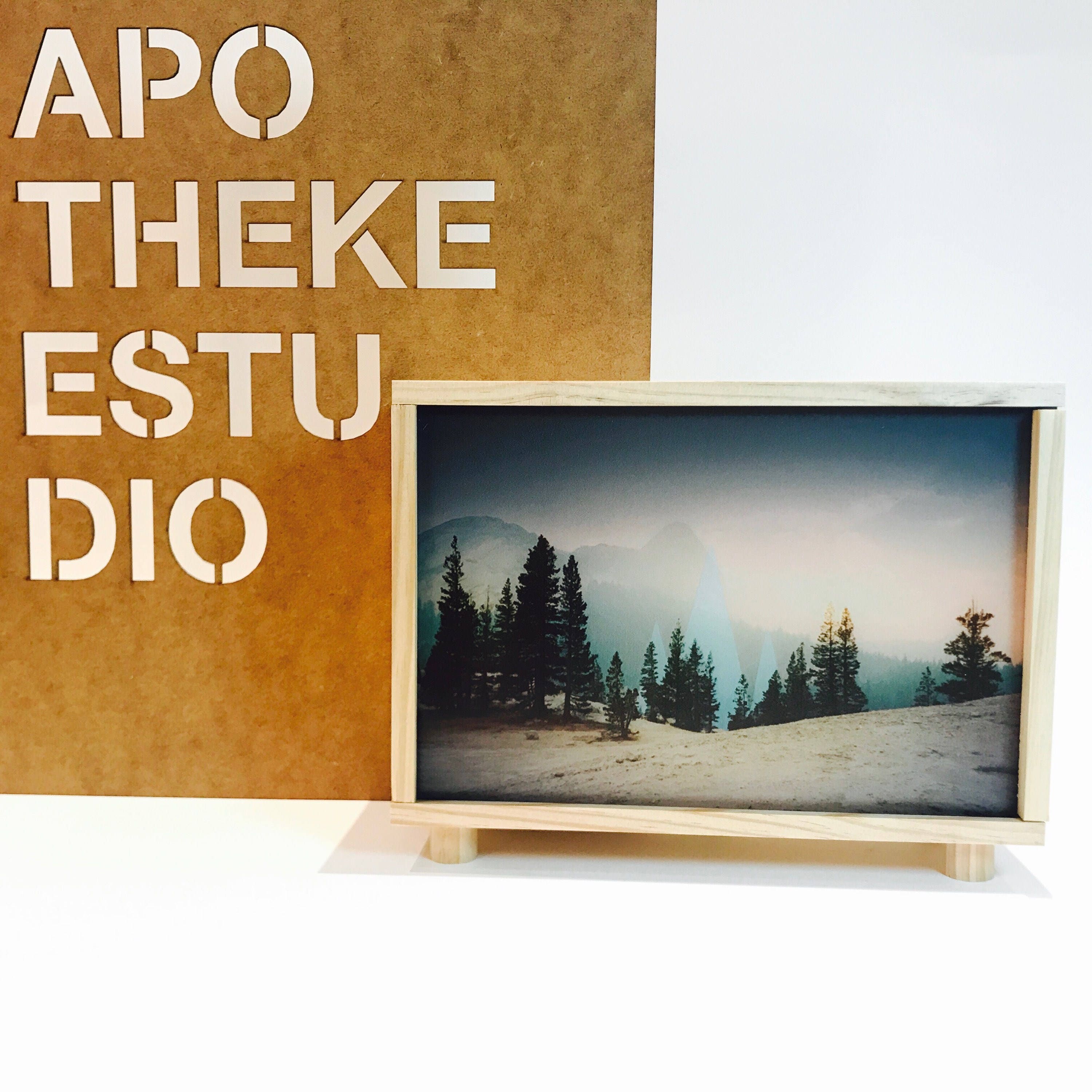 Handmade Wooden Light Box Sustainable Design Table or Desk - Etsy