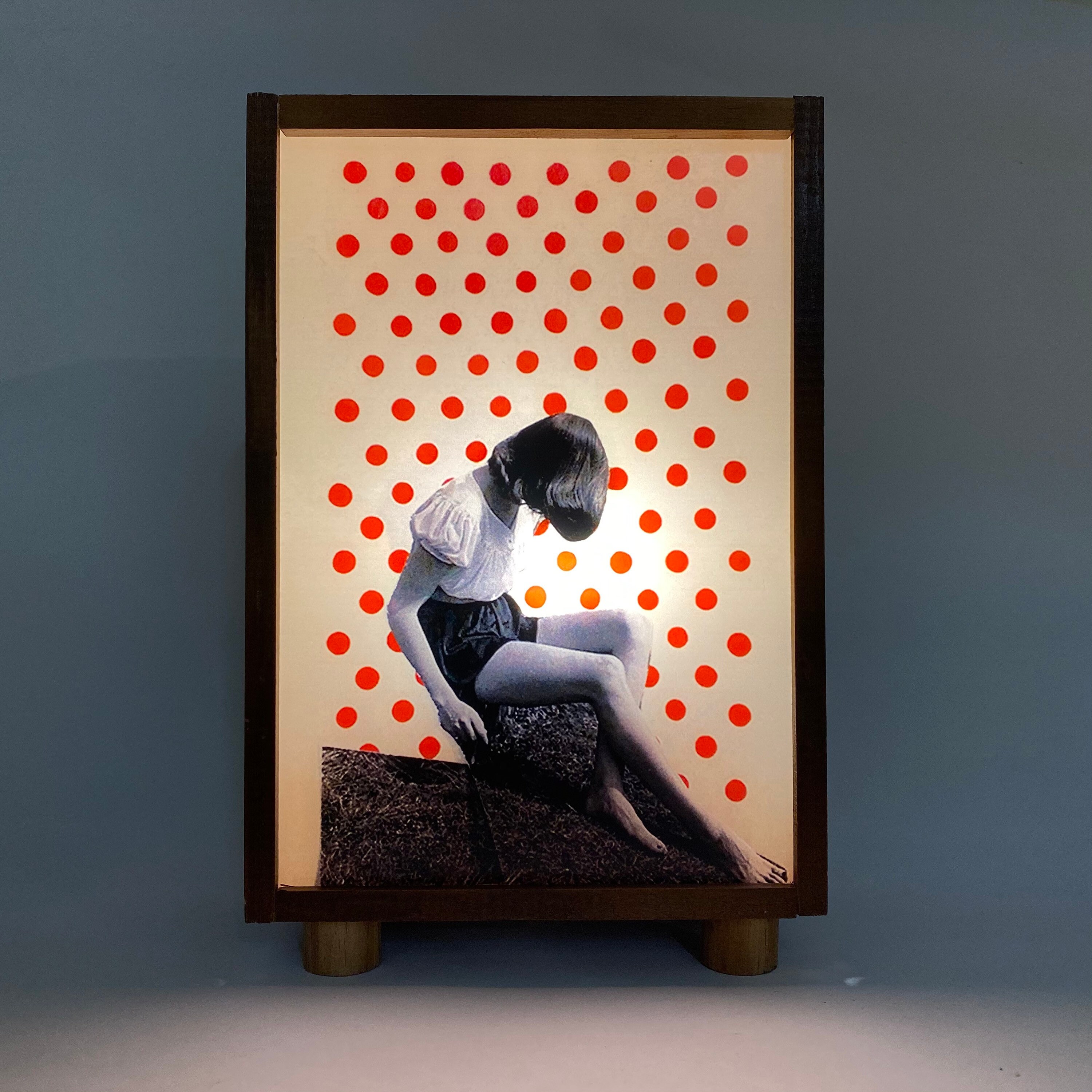 Walnut Lightbox, Wooden Handmade Lightbox, Christmas Gift, Sign Light ...