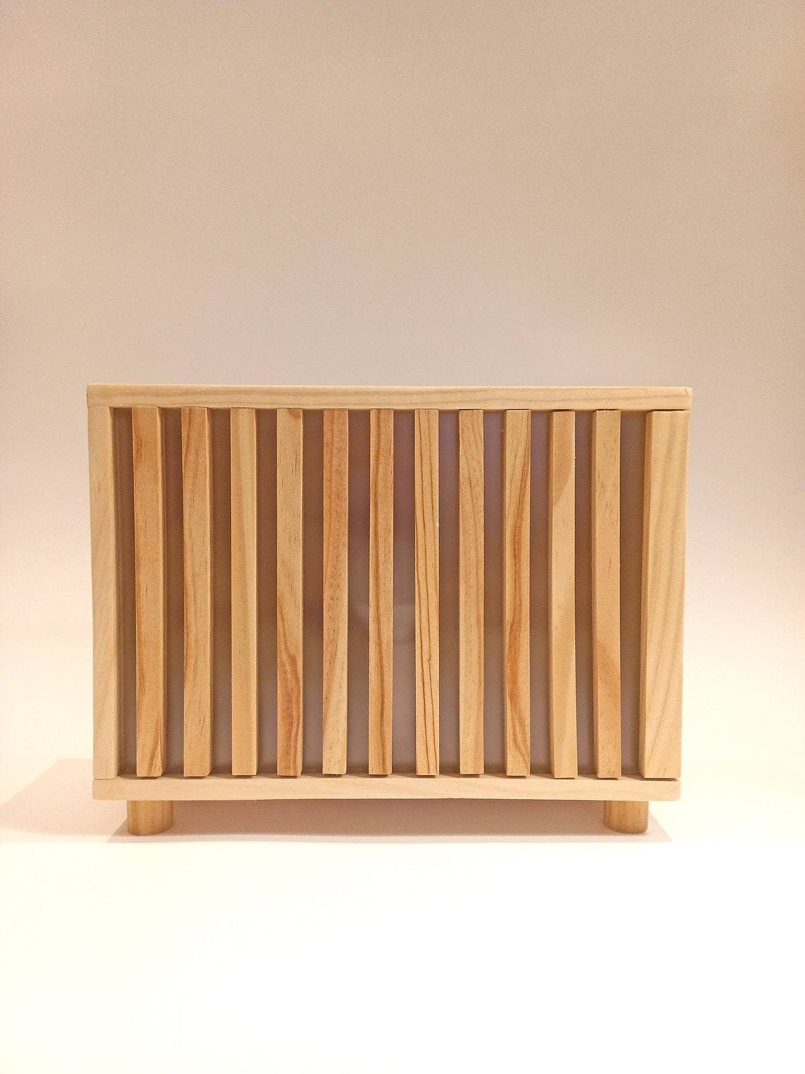 Wooden Lamp, Wooden Bedside Lamps, Pine Wood Light Box, Bedside Table ...