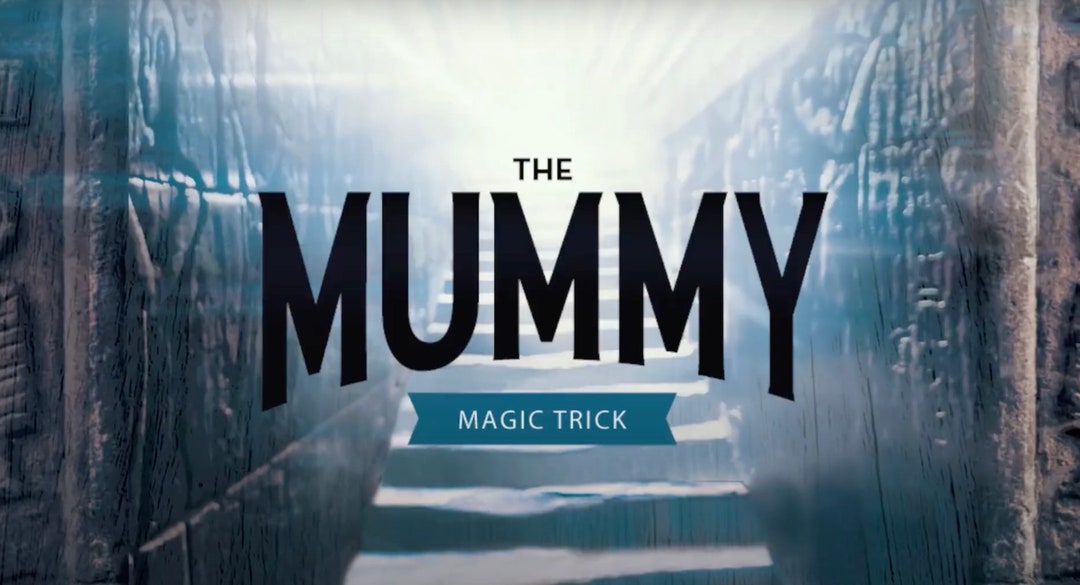 The Mummy Magic Trick: Easy Mind Reading Illusion (online Video) - Etsy