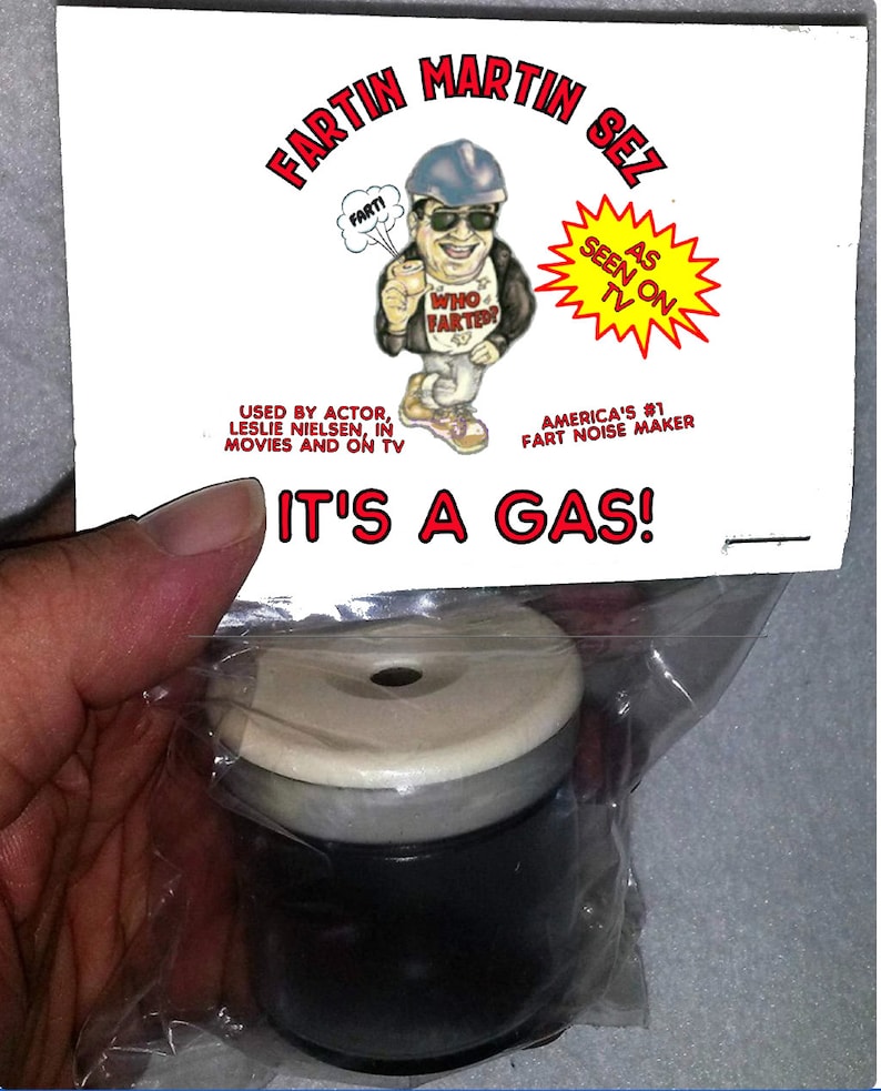Martin Sez Fart Bag, America's #1 Fart Sound Maker! USED by LESLIE ...