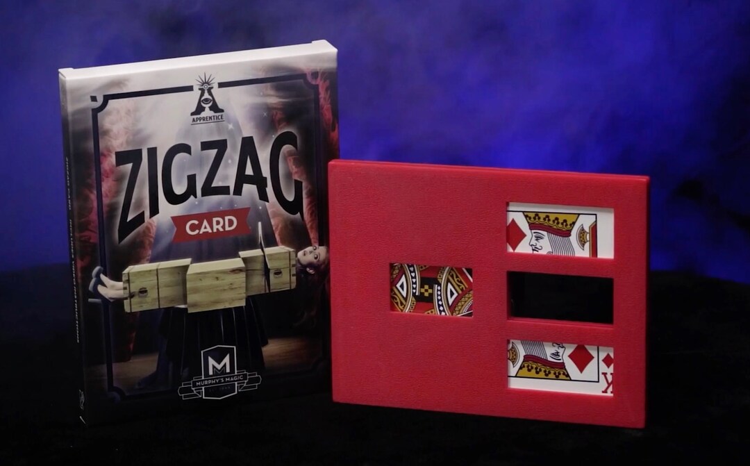 Zig Zag Card Magic Trick: Easy Self-working Illusion (online Video) - Etsy