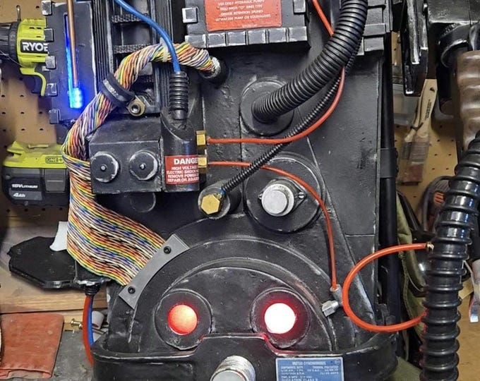 DELUXE Ghostbusters 80% Scale Proton Pack and Wand Replica Cosplay - Etsy