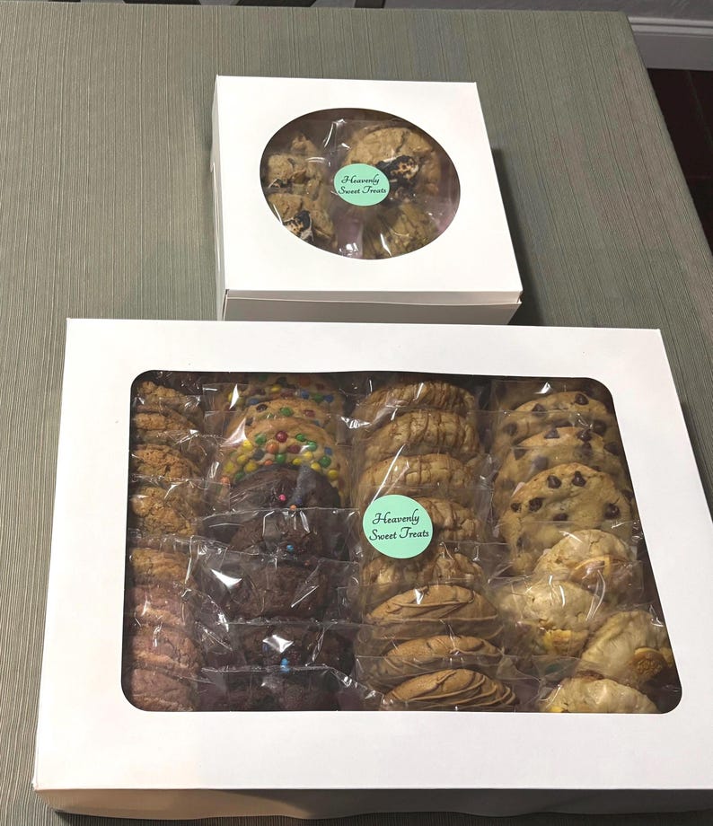 Homemade Nutter Butter Nutella Cookies, Big 6oz Baked Treats - Etsy