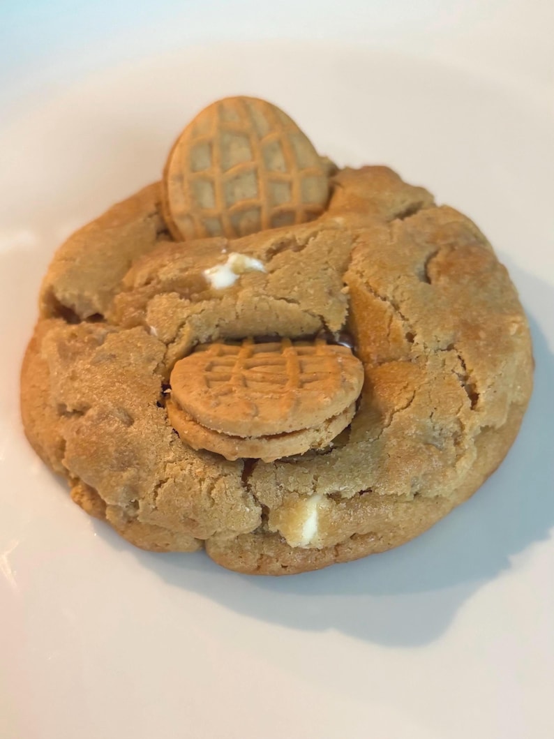 Homemade Nutter Butter Nutella Cookies, Big 6oz Baked Treats - Etsy
