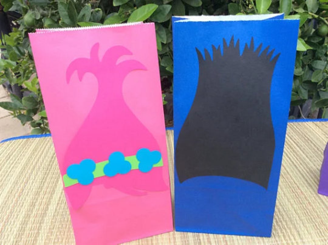 Trolls Plates/trolls Birthday/trolls Party Favor/trolls Party Favors ...