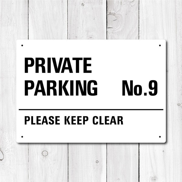 Private Parking Metal Sign - Etsy UK